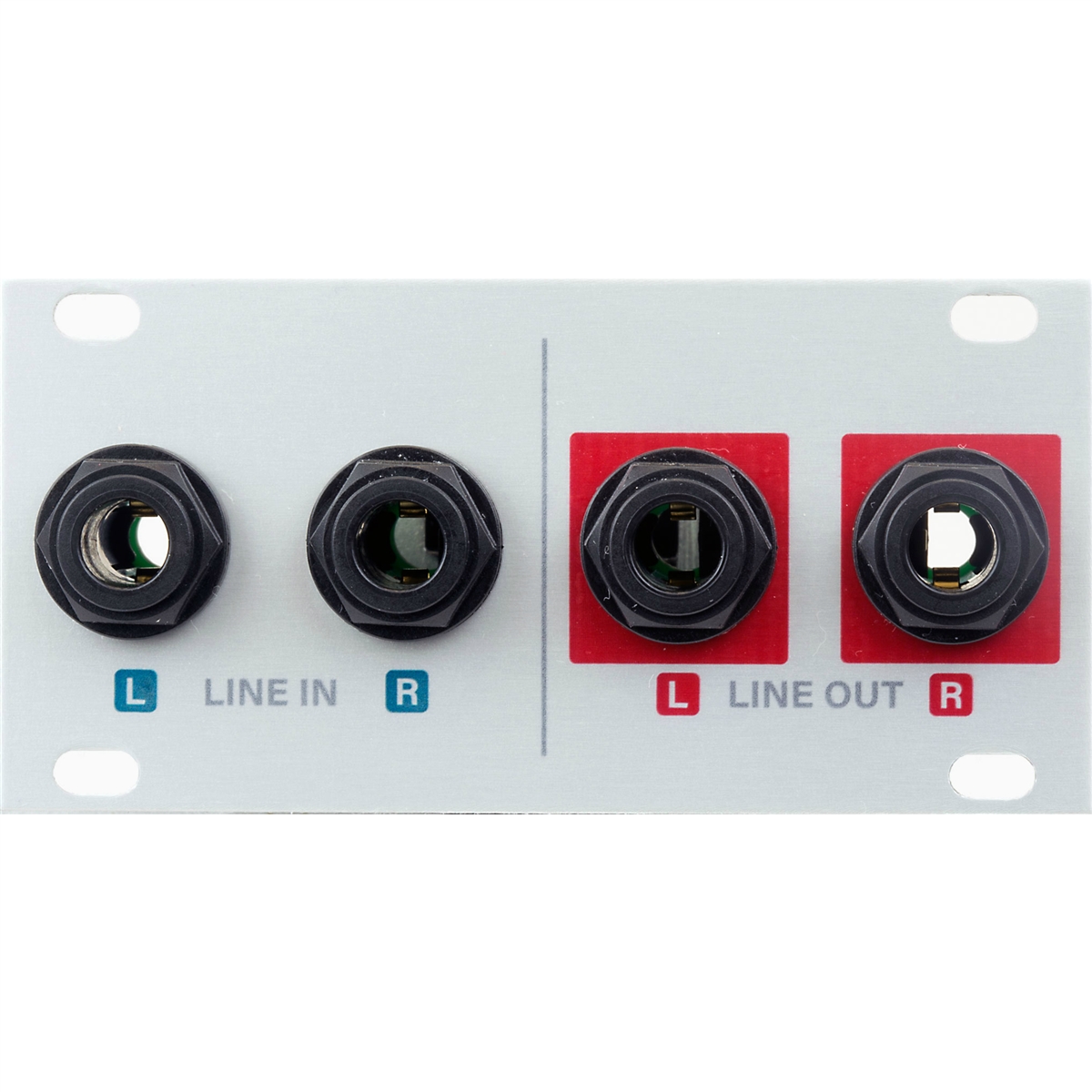 Intellijel Audio I/O Jacks 1U Eurorack Module - Elevator Sound