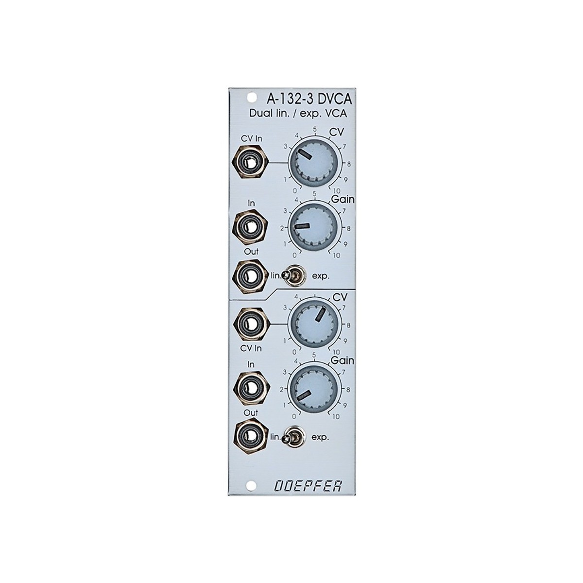 Doepfer A-132-3 Eurorack Dual VCA Module - Elevator Sound