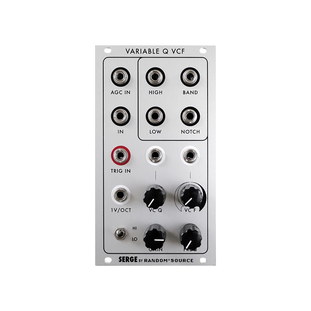 Serge/Random Source Variable Resonance Filter Eurorack Module (VCFQ) - Elevator Sound