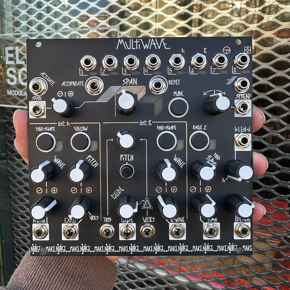 Make Noise MultiWAVE Eurorack Polyphonic Wavetable Oscillator Module [B ...
